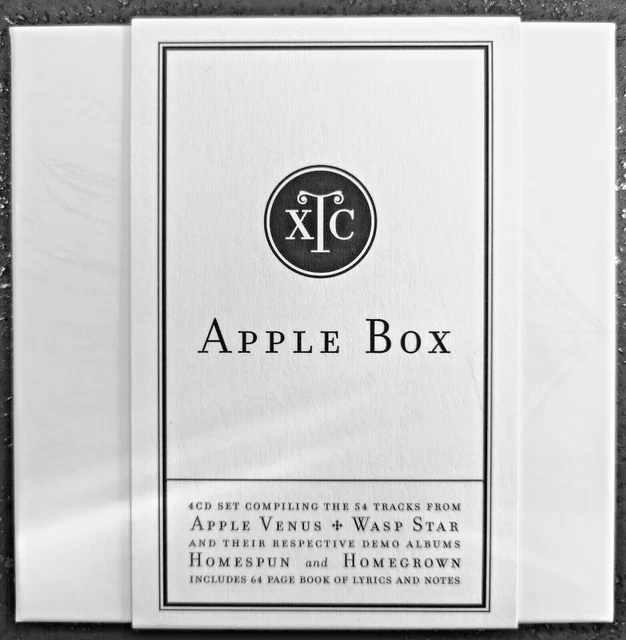 XTC APPLE BOX 4xCD/Book Box-Set - Limited Edition - MINT/NM £79.00 ...