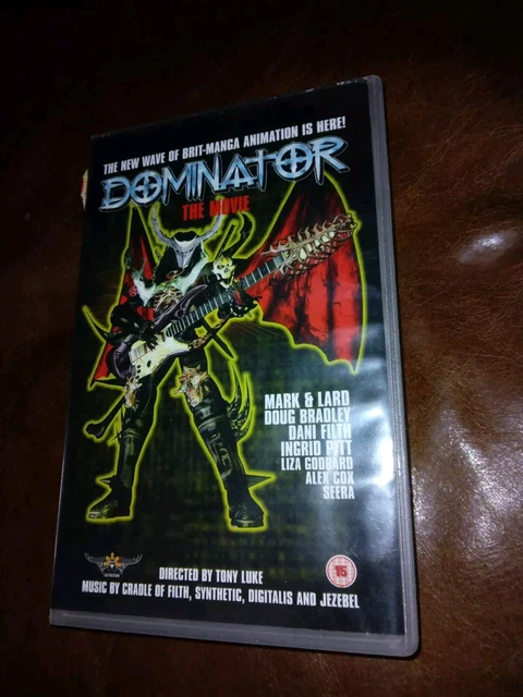 VINTAGE ORIGINAL DOMINATOR The Movie Tony Luke VHS Tape Ex Rental £30. ...
