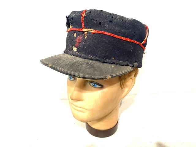 ANCIEN KÉPI SOUPLE Pompier Militaire années 1900 EUR 24,00 - PicClick FR