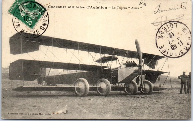 AVIATION - CONCOURS militaire d'aviation - le triplan ASTRA EUR 12,00 ...