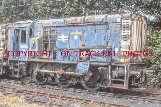 UK RAILWAY PHOTOGRAPH Of Class 08 Shunter 08880. Rm08-736 £1.70 ...
