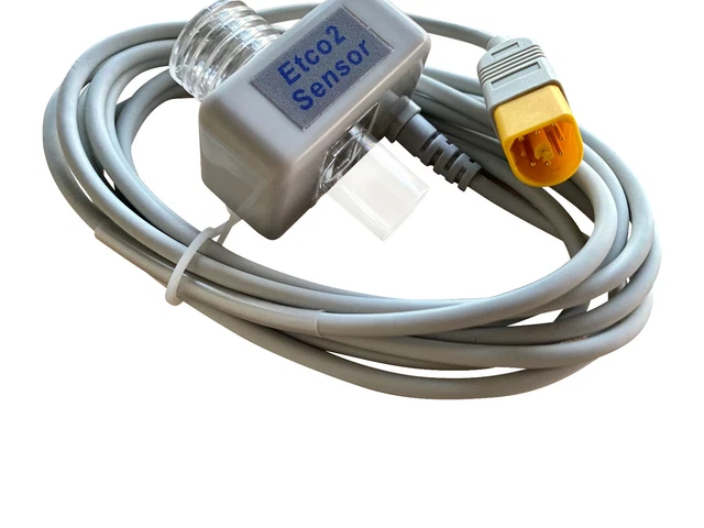 PHILIPS INTELLIVUE COMPATIBLE End Tidal CO2 Capnography Mainstream ...