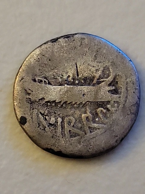 ROMAN SILVER COIN Mark Antony Army Legion VII 31 BC-Beautiful Make An ...