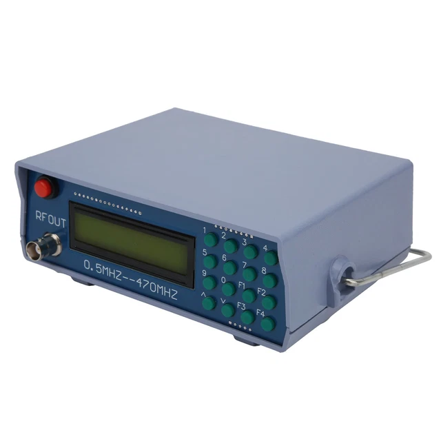 RF SIGNAL GENERATOR Audio Modulation Signal Source Conditioning Radio ...