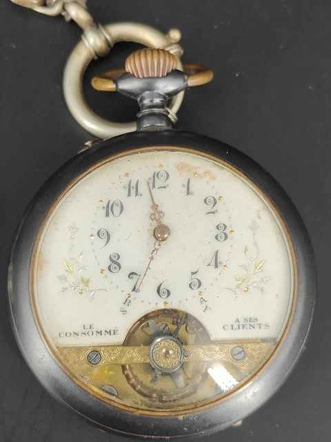 MONTRE GOUSSET PUBLICITAIRE "le consommé A ses clients" EUR 99,00 ...