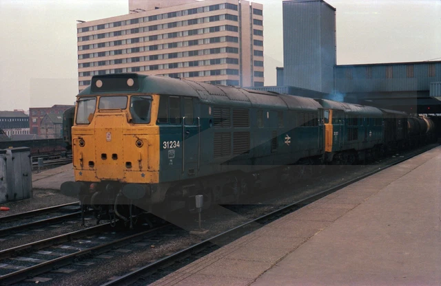 ORIGINAL 35MM NEGATIVE Class 31/1's 31234/31317 Leeds City - 1984 ...