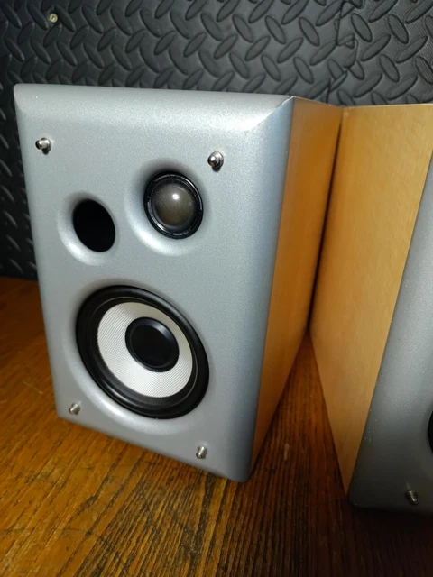 TANGENT HTD-50 BOOKSHELF Hifi Separate Speakers Compact Design TESTED+ ...