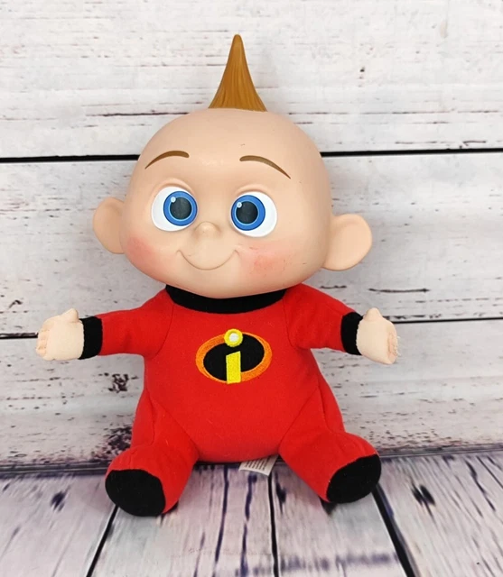 INCREDIBLES 2 BABY Jack-Jack 8" Plush Doll Talking Sounds Light Up ...