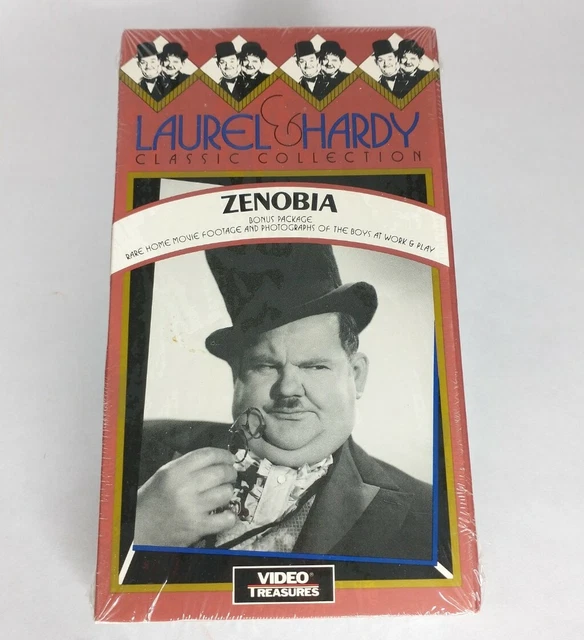 LAUREL & HARDY Classic Collection Zenobia VHS 1994 Video Treasures $12. ...