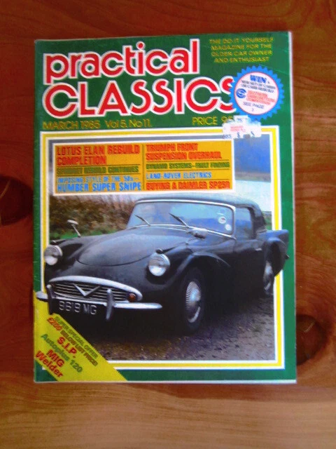MAGAZINE PRACTICAL CLASSICS March 1985 Great ** Must See EUR 1,82 ...