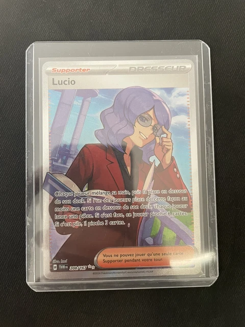 CARTE POKÉMON - Lucio FA - 208/167 - EV06 - Mascarade Crépusculaire EUR ...