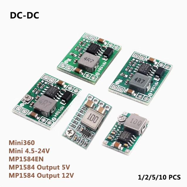 MINI 3A DC-DC Step Down Module Buck Converter Power Adjustable Voltage ...