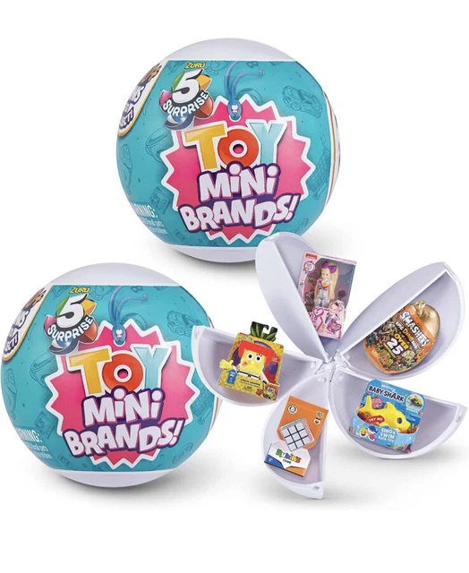 ZURU TOY MINI Brands! Series 1 (5 Surprise Mini Toys) £11.50 - PicClick UK