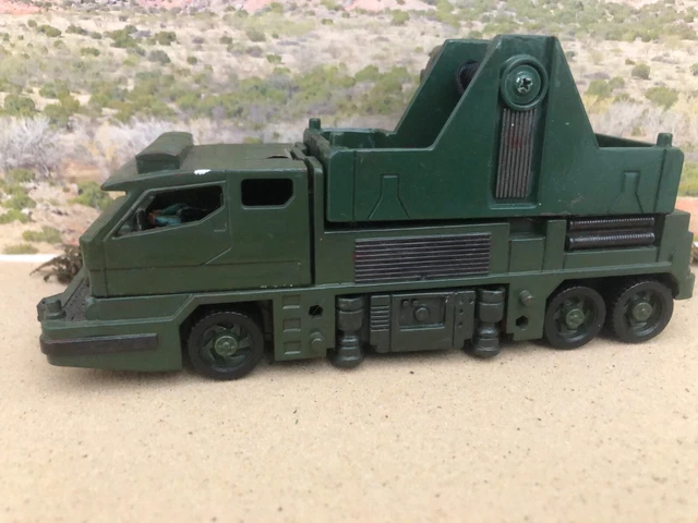 MATCHBOX ARMY MOBILE crane truck 25mm painted £8.00 - PicClick UK