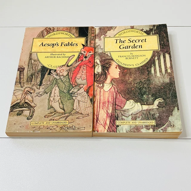 AESOP'S FABLES ILLUSTRATED By Arthur Rackham & The Secret Garden ...