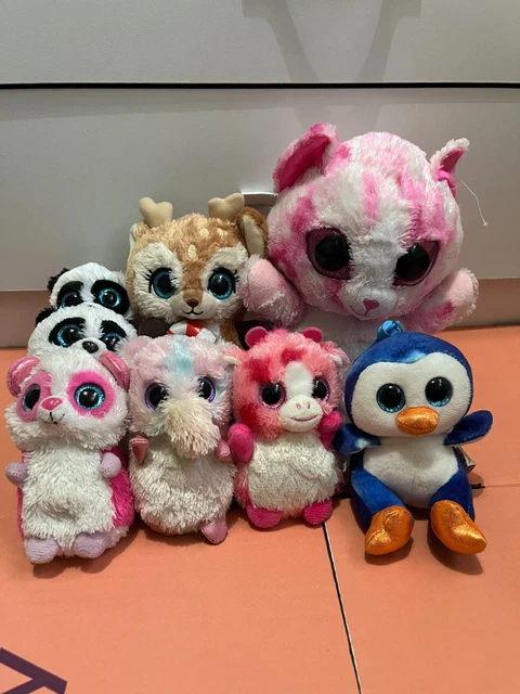 mixed-bundle-of-8x-mini-motsu-animotsu-soft-toy-plush-keel-toys-12-99