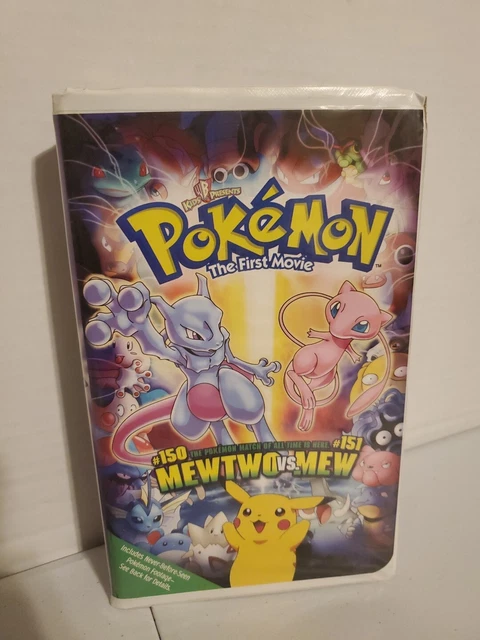 POKÉMON THE FIRST Movie: Mewtwo Vs. Mew (VHS, 2000) £9.12 - PicClick UK