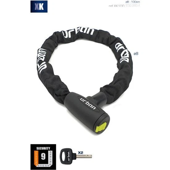 CADENAS ANTIVOL URBAN KDNAFLEX XK 8 -100 Cm Cementé/Hardené. EUR 53,69 ...