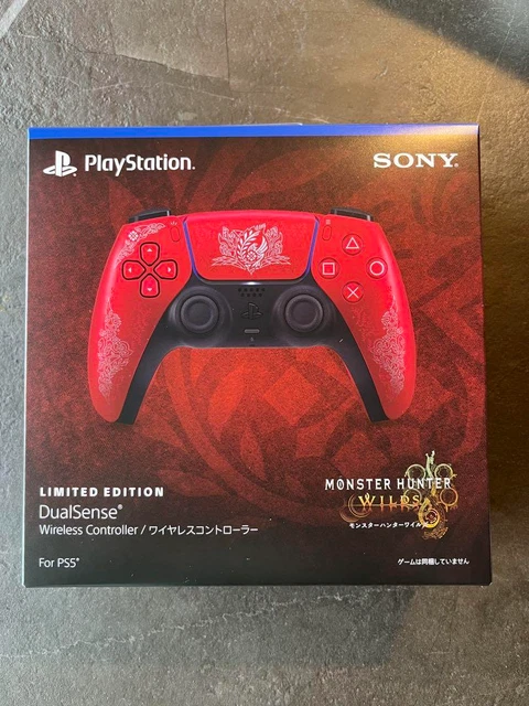 DUALSENSE WIRELESS CONTROLLER Monster Hunter Wilds Limited Edition Sony ...