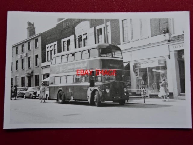PHOTO RAWTENSTALL Leyland Pd2/20 Bus Reg Vtj 731 Rawtenstall Fleet No ...