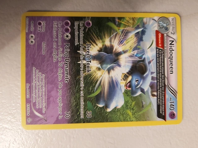 CARTE POKEMON FRANÇAISE Neuve - Nidoqueen - 69/160 - Rare - XY - Primal ...