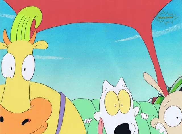 ROCKO'S MODERN LIFE Original Production Cel Cell Nickelodeon 1990's Car ...