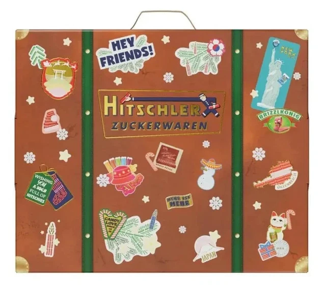 HITSCHLER ADVENTSKALENDER 2025 Hitschies Around the World Neu EUR 99,00 ...