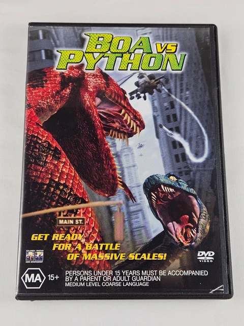 BOA VS PYTHON DVD (Region 4) VGC $9.89 - PicClick AU