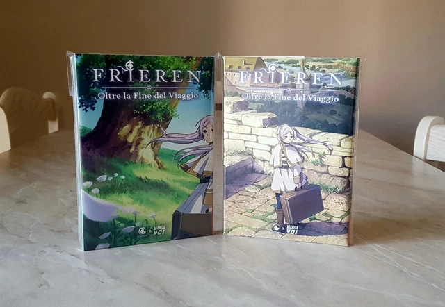 FRIEREN COVER MANGAYO A e B entrambe applicate sul Volume n.1 EUR 1,00 ...