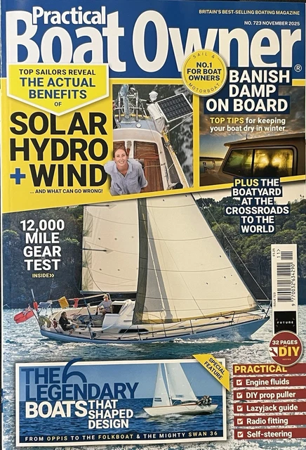 PRACTICAL BOAT OWNER Magazine Issue November 2025 £10.49 - PicClick UK