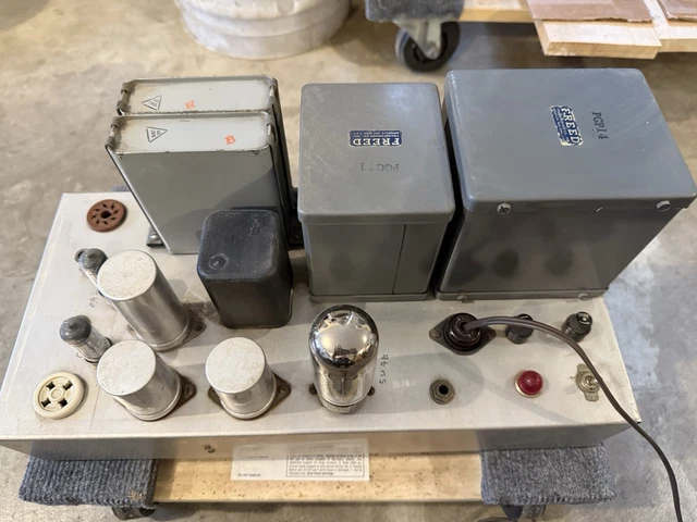 VACUUM TUBE POWER Amplifier Power Supply With Freed Power Transformers ...