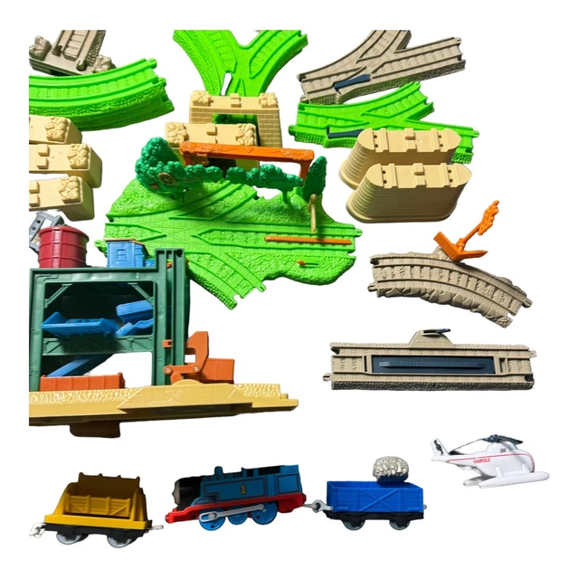 THOMAS TRACKMASTER DELUXE Sodor Adventure Set Fisher Price Motorized ...