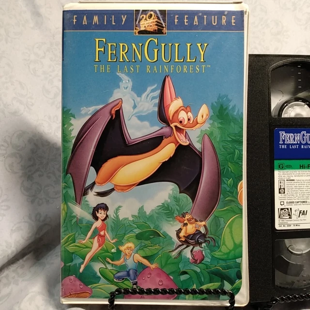 FERNGULLY: THE LAST Rainforest (VHS, 1992) Animated Family Classic! £3. ...
