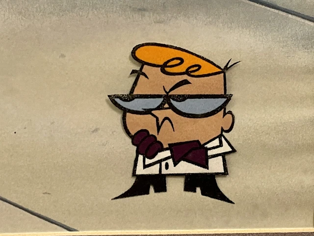 DEXTER’S LABORATORY CARTOON Network Original Production Animation Cel ...