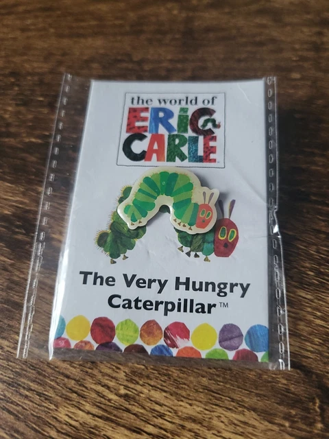 THE VERY HUNGRY CATERPILLAR, Eric Carle, Collectors Enamel Pin Badge ...