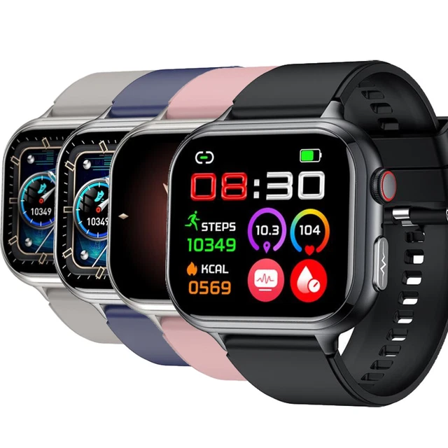 SMART WATCH TK17 ECG Heart Rate Health Monitoring SOS BT Calling ...