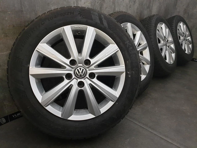 VW T5 T6 T6.1 Multivan Transporter Merano Jantes Alu Pneu Hiver 215/60 ...