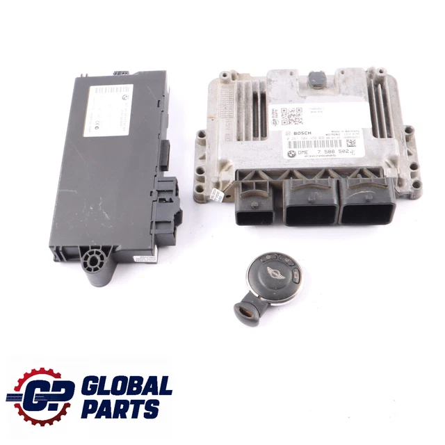 MINI COOPER R55 R56 N12 1.6 120HP Engine ECU Kit DME 7588502 CAS3 Key ...