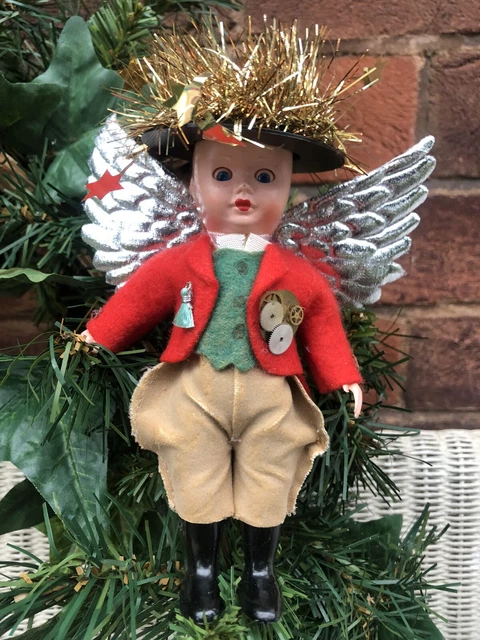VINTAGE ANGEL FAIRY Celluloid With Moving Eyes And Wings. £12.00 ...