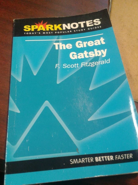 SPARK NOTES THE Great Gatsby (Spark Notes) by F Scott Fitzgerald ...