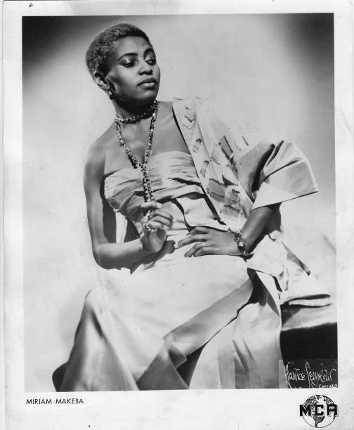 MIRIAM MAKEBA STUDIO Portrait 1960 2 Old Music Photo $9.00 - PicClick AU