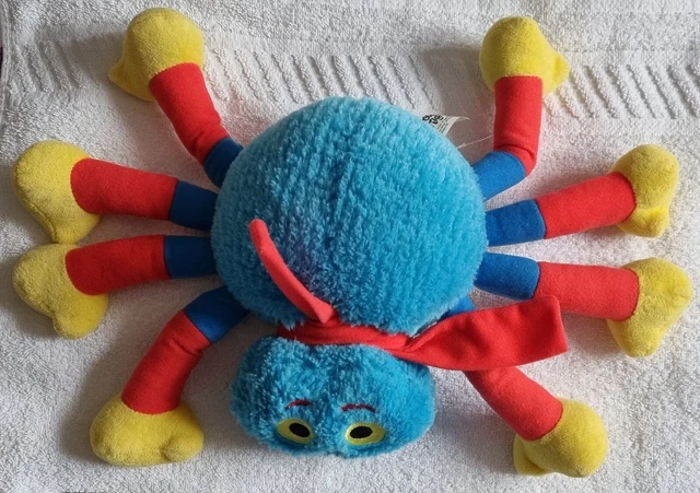 CBEEBIES WOOLLY & Tig Talking Spider Soft Toy Plush Posable Legs £10.00 ...