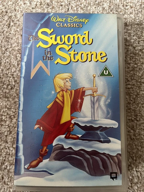 ORIGINAL WALT DISNEY VHS The Sword in the Stone Black Diamond Edition ...