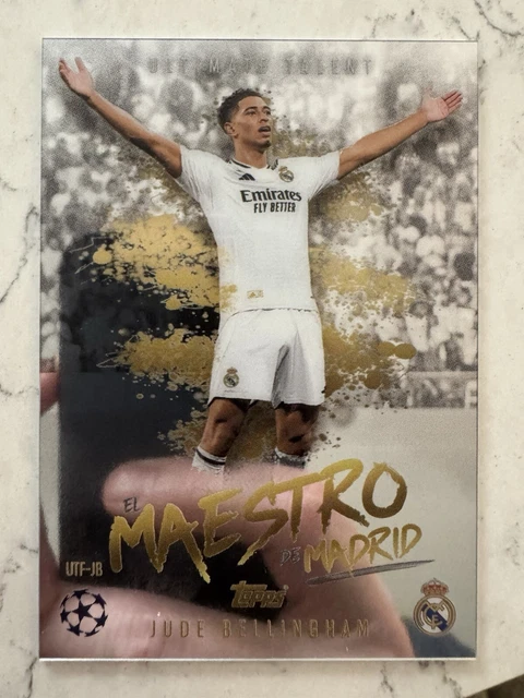 MATCH ATTAX JUDE Bellingham El Maestro Ultra Rare Card £60.63 - PicClick UK