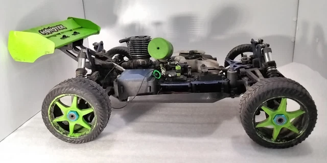 MONSTER NITRO? RC Car Team Infinity Engine Remote Control PARTS ONLY ...