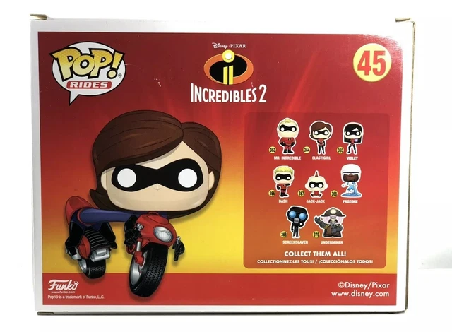 FUNKO POP ELASTIGIRL On Elasticycle Disney Pixar Incredibles EUR 15,31 ...