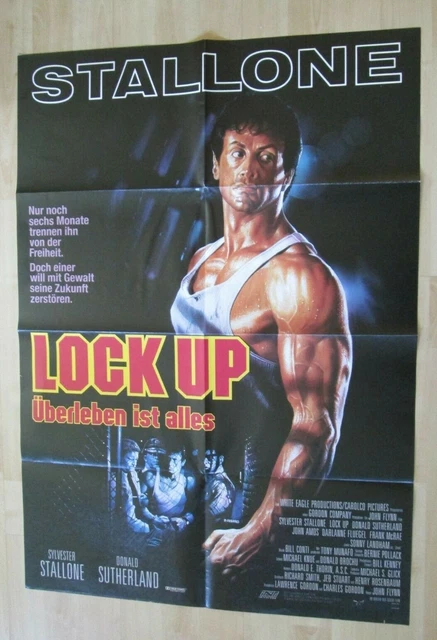 FILMPLAKAT : LOCK Up ( Sylvester Stallone , Donald Sutherland ) EUR 19 ...