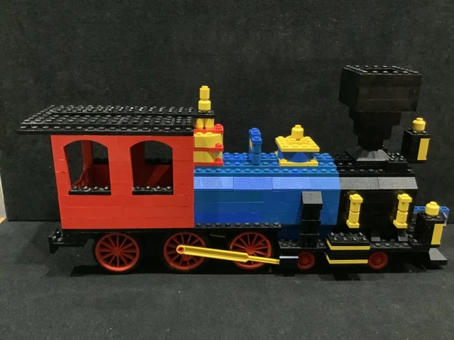 VINTAGE LEGO SET 396 Thatcher Perkins Steam Locomotive From 1976 Rare ...