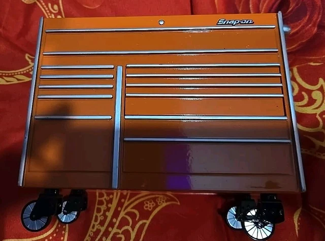 SNAP ON MASTER Series KRL 1022 Roll Cab Replica 1:8 Die Cast Orange £ ...