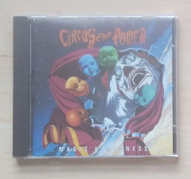CIRCUS OF POWER - Magic & Madness Columbia 1993 Like New Sleaze Guns N ...